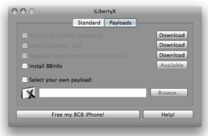 iLiberty: Easy to use Application to JailBreak, Activate and Unlock ...