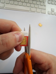 How To Convert A Mini-SIM Into A Micro-SIM For iPhone 4 - iPhone Hacks ...