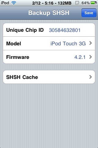 How To Backup SHSH Blobs Directly From An iPhone, iPod Touch Or iPad Using iSHSHit - iPhone ...