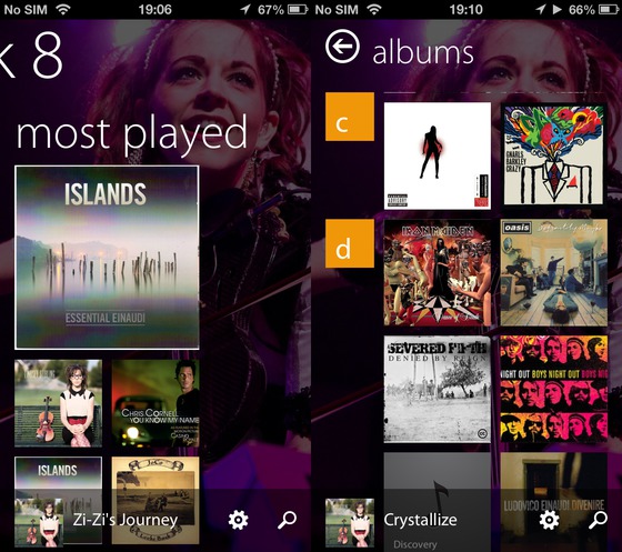 Track 8 is a Metro-Inspired Music Player for iOS [Review] - iPhone ...