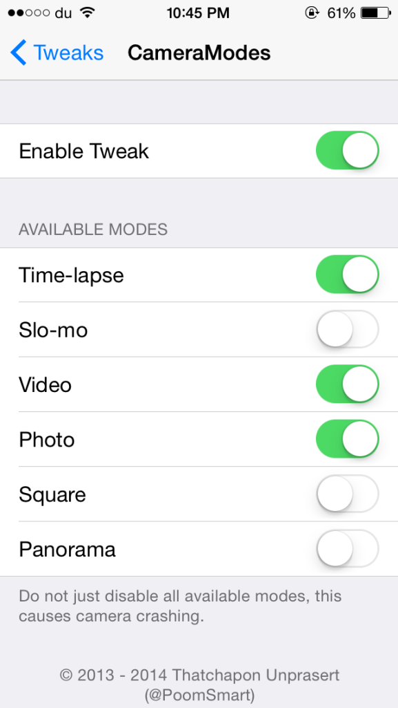 How to disable specific camera modes in the Camera app on your iPhone ...