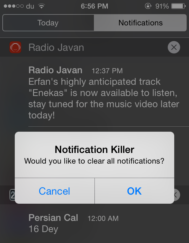 Remove all pending notifications at once on your iPhone with ...