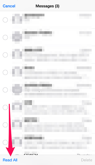 How to mark all Messages as read at once on your iPhone or iPad ...
