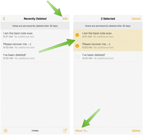 How To Recover Deleted Notes On Your IPhone Or IPad