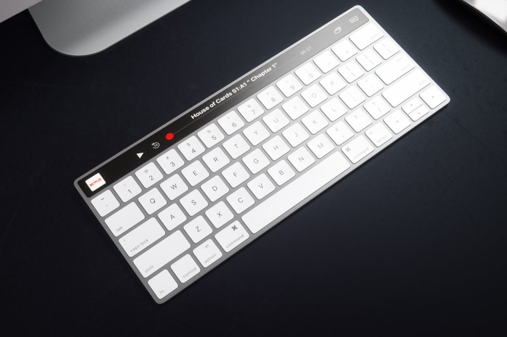 Concept Shows What an Apple Bluetooth Keyboard Looks Like with an OLED ...