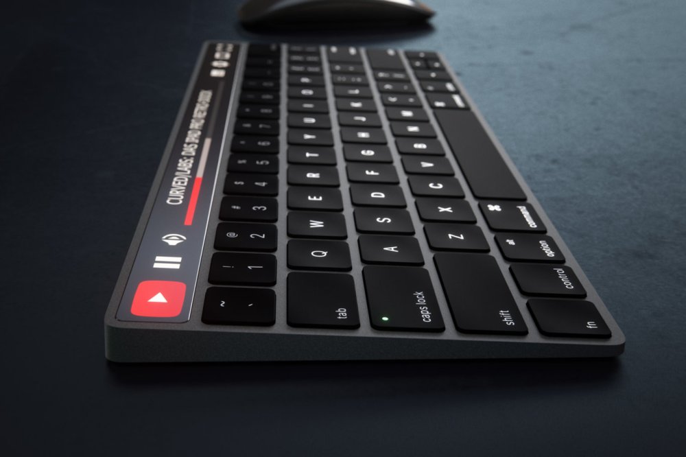 Concept Shows What an Apple Bluetooth Keyboard Looks Like with an OLED ...