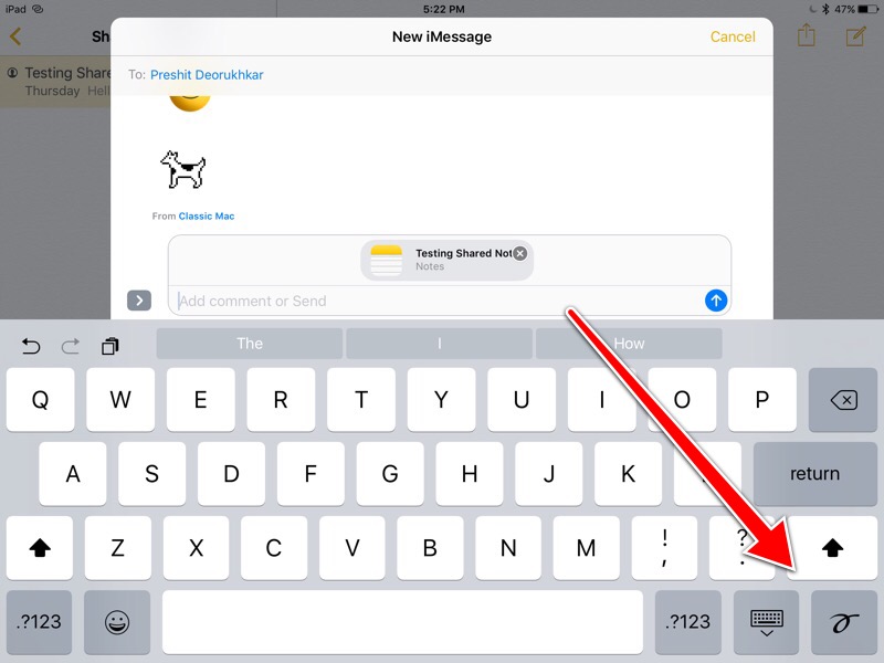 How To Send Handwritten Messages In IOS 10 How To Send Handwritten Messages In IOS 10