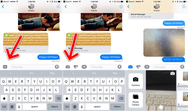 How To Send A Message In Invisible Ink in iOS 10 - iPhone Hacks | #1 iPhone, iPad, iOS Blog ...