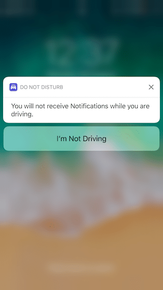 How to Use iOS 11's New Do Not Disturb While Driving Mode to Stay Safe ...
