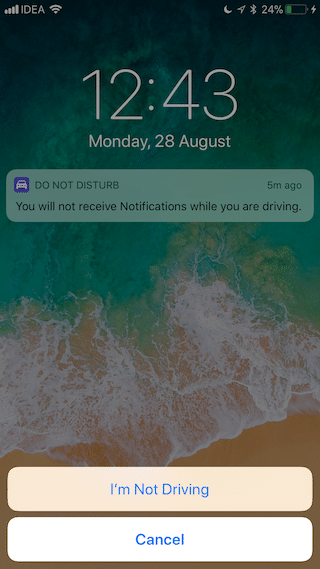 How to Use iOS 11's New Do Not Disturb While Driving Mode to Stay Safe ...