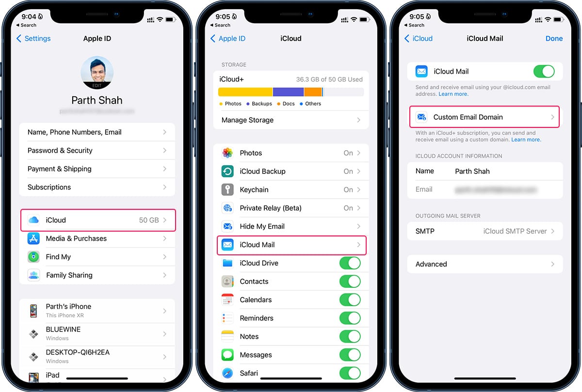 How To Set Up Custom Email Domains With ICloud Mail On IPhone How To Set Up Custom Email Domains With ICloud Mail On IPhone